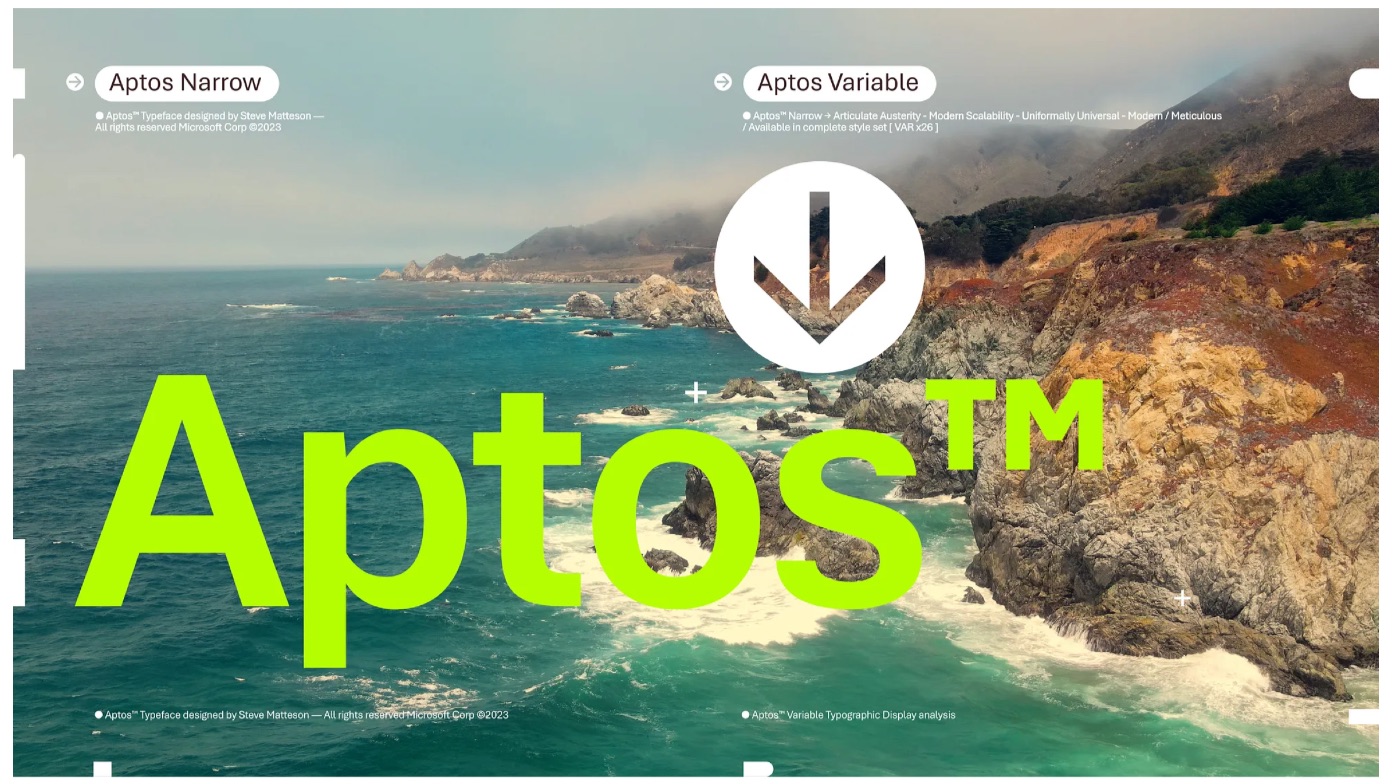 Microsoftが「Calibri」から「Aptos」を新しいデフォルトフォントとして採用、その特徴は？ | Nesabi(ネサビ)